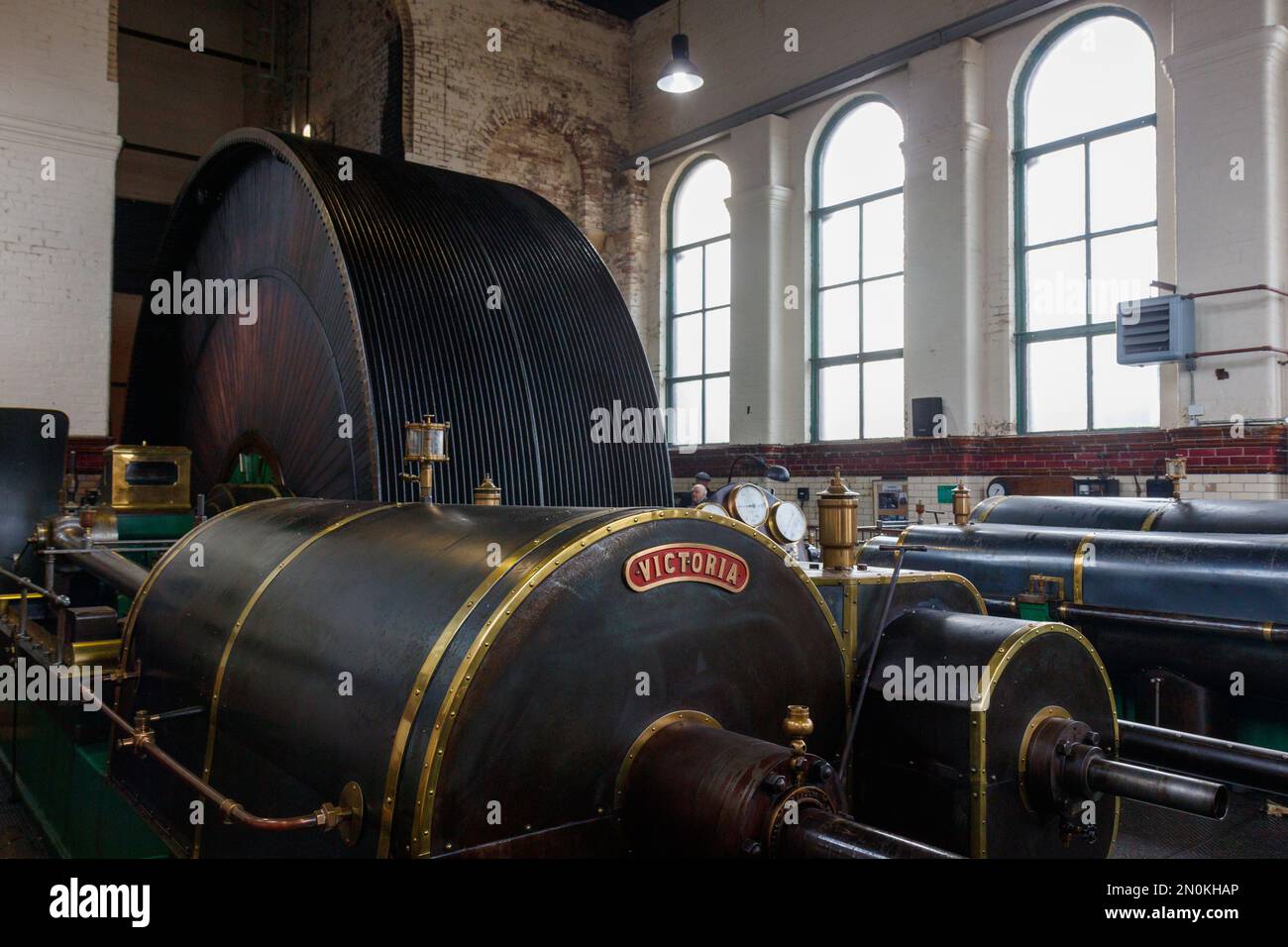 The Ellenroad Engine House Steam Museum Stock Photo - Alamy
