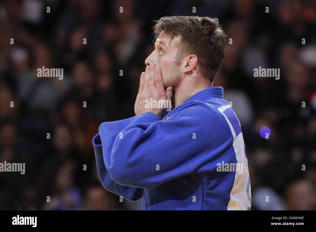 Timo Cavelius (GER) took the silver medal by loosing against Tato ...