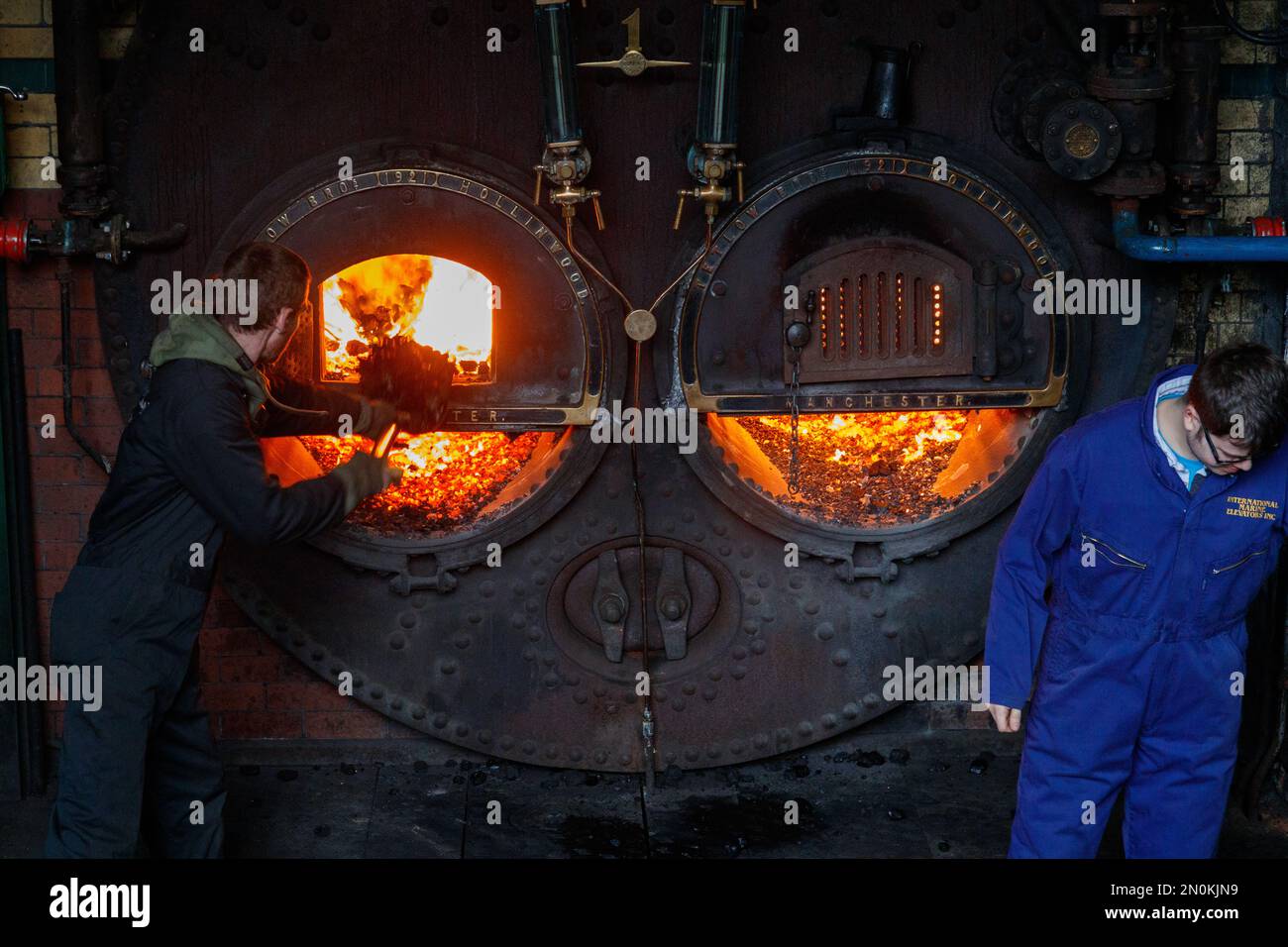 The Ellenroad Engine House Steam Museum Stock Photo - Alamy