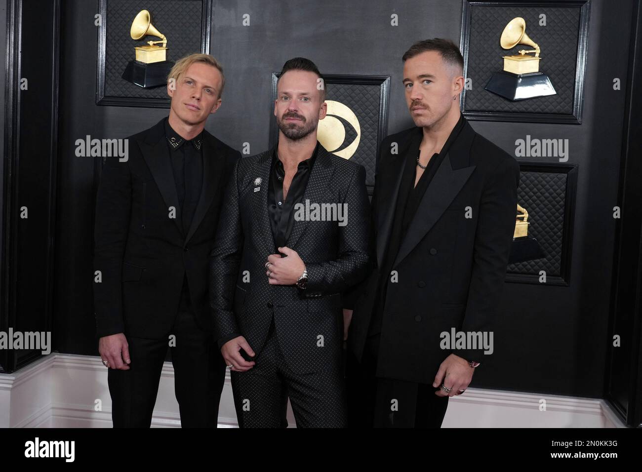 Tyrone Lindqvist, from left, Jon George, and James Hunt of Rufus Du Sol ...