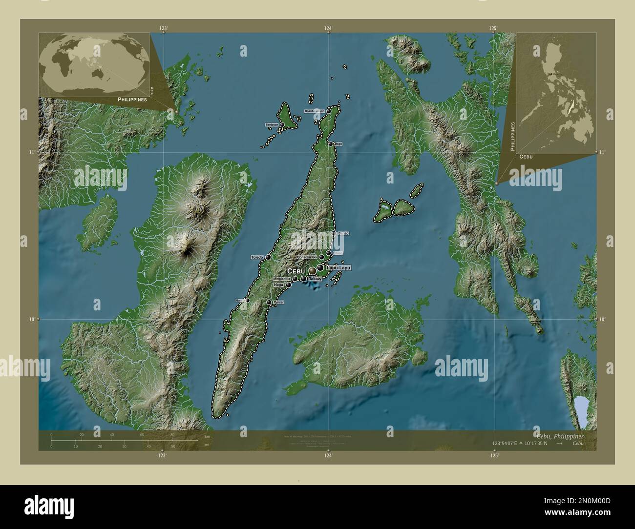 Lapu lapu map hi-res stock photography and images - Alamy