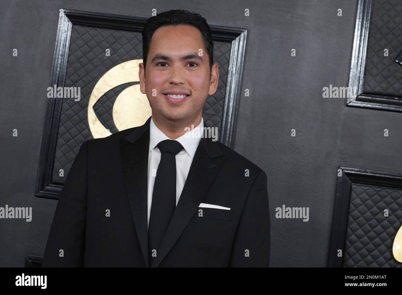 Jason Baum arrives at the 65th annual Grammy Awards on Sunday, Feb. 5 ...
