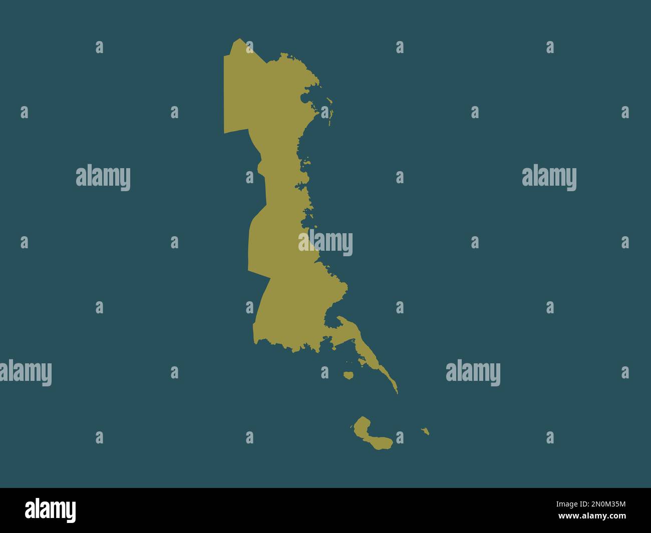 Map of eastern samar hi-res stock photography and images - Alamy
