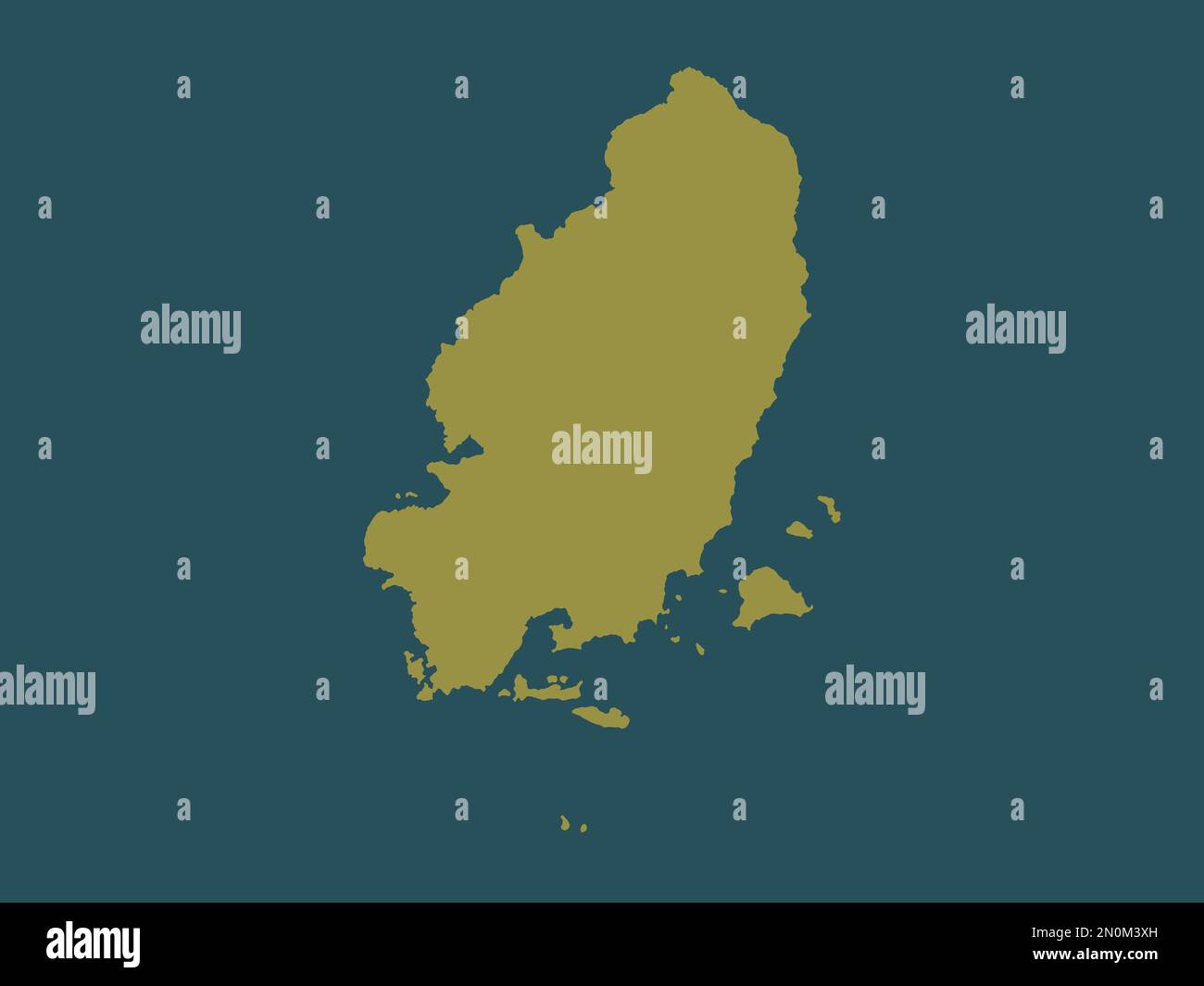 Guimaras map hi-res stock photography and images - Alamy