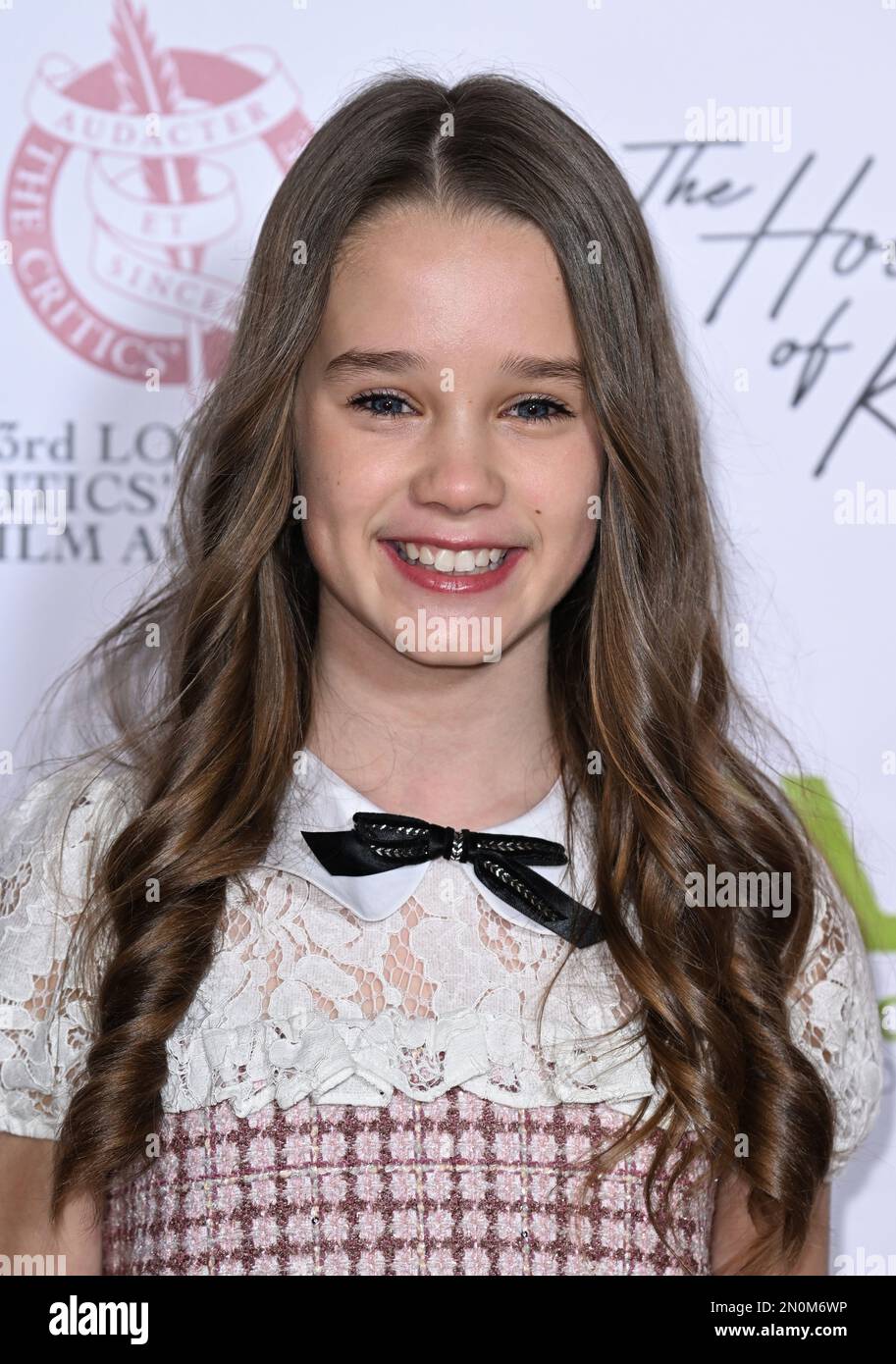 London Uk 05th Feb 2023 February 5th 2023 London Uk Alisha Weir