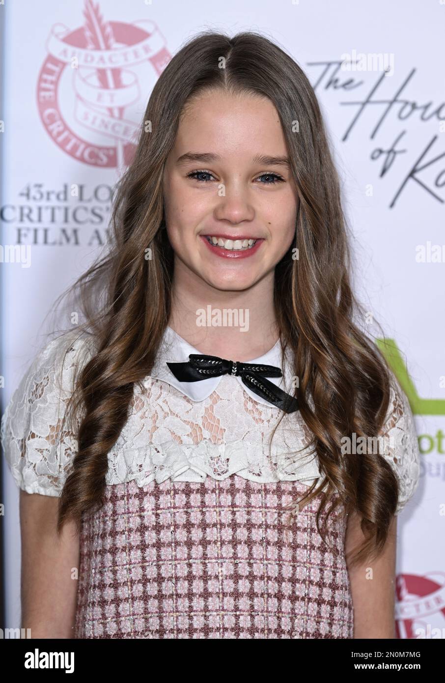 London, UK. 05th Feb, 2023. February 5th, 2023, London, UK. Alisha Weir ...