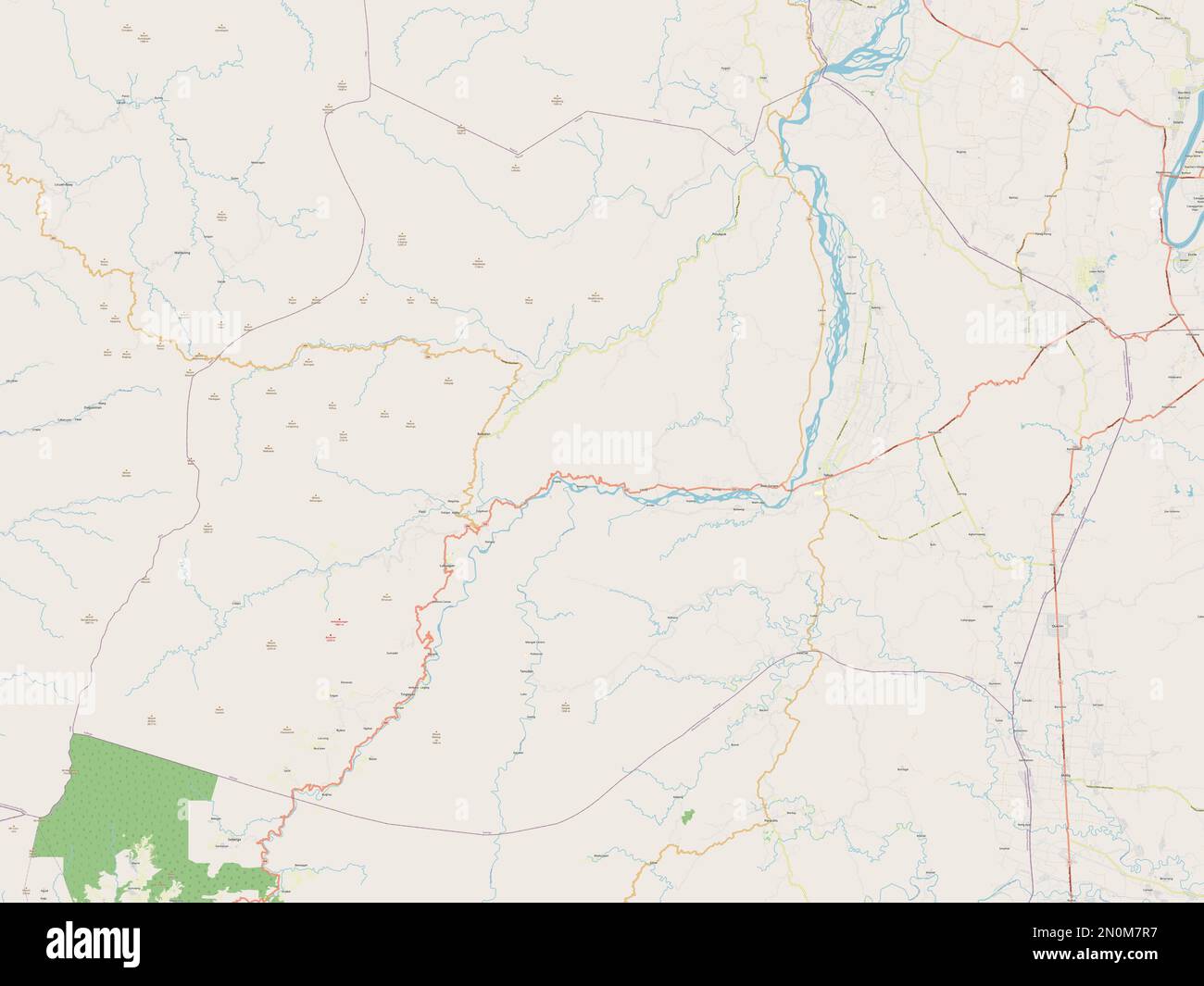 Kalinga, province of Philippines. Open Street Map Stock Photo - Alamy