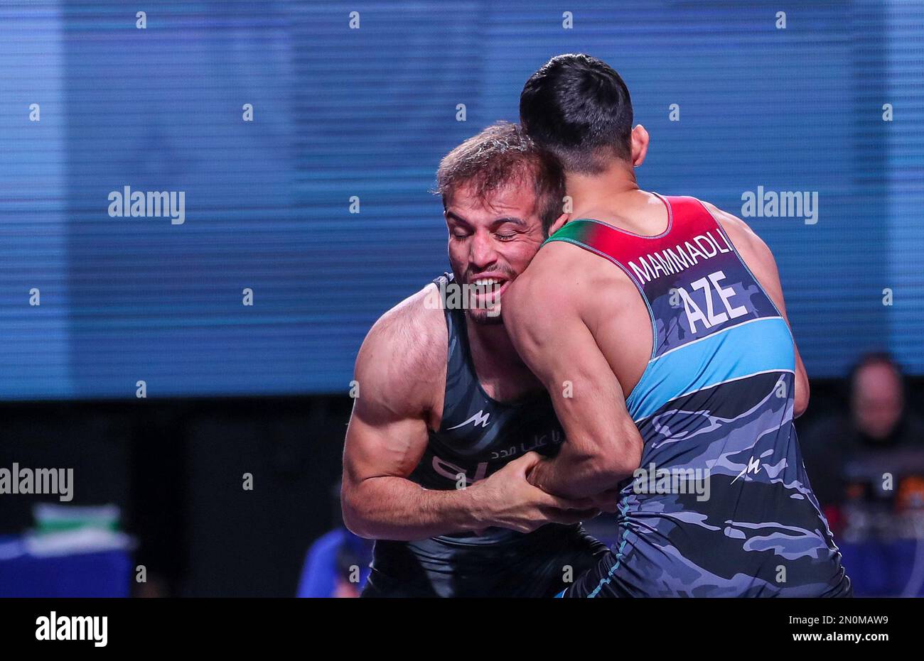 ZAGREB, CROATIA - FEBRUARY 05: Mehdi Seifollah Mohsen Nejad - Nihat ...