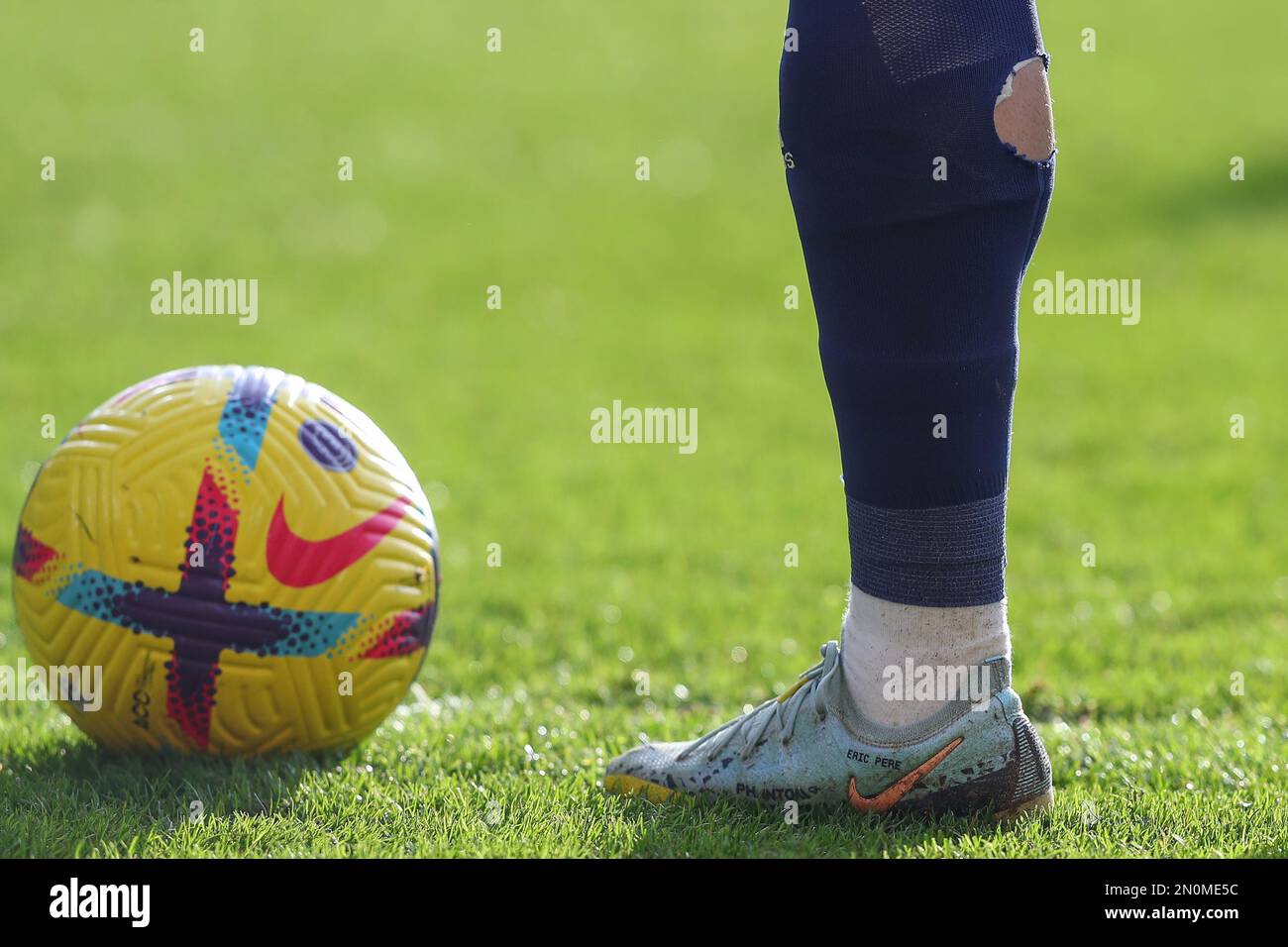 Jack Harrison #11 of Leeds United wearing the Nike Phantom boots during ...