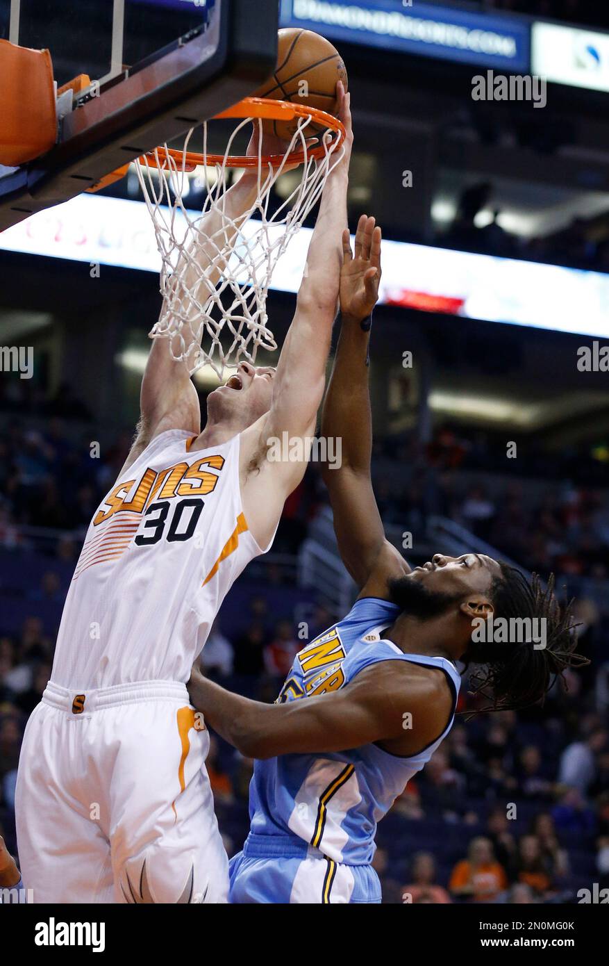Kenneth Faried Nuggets Dunk