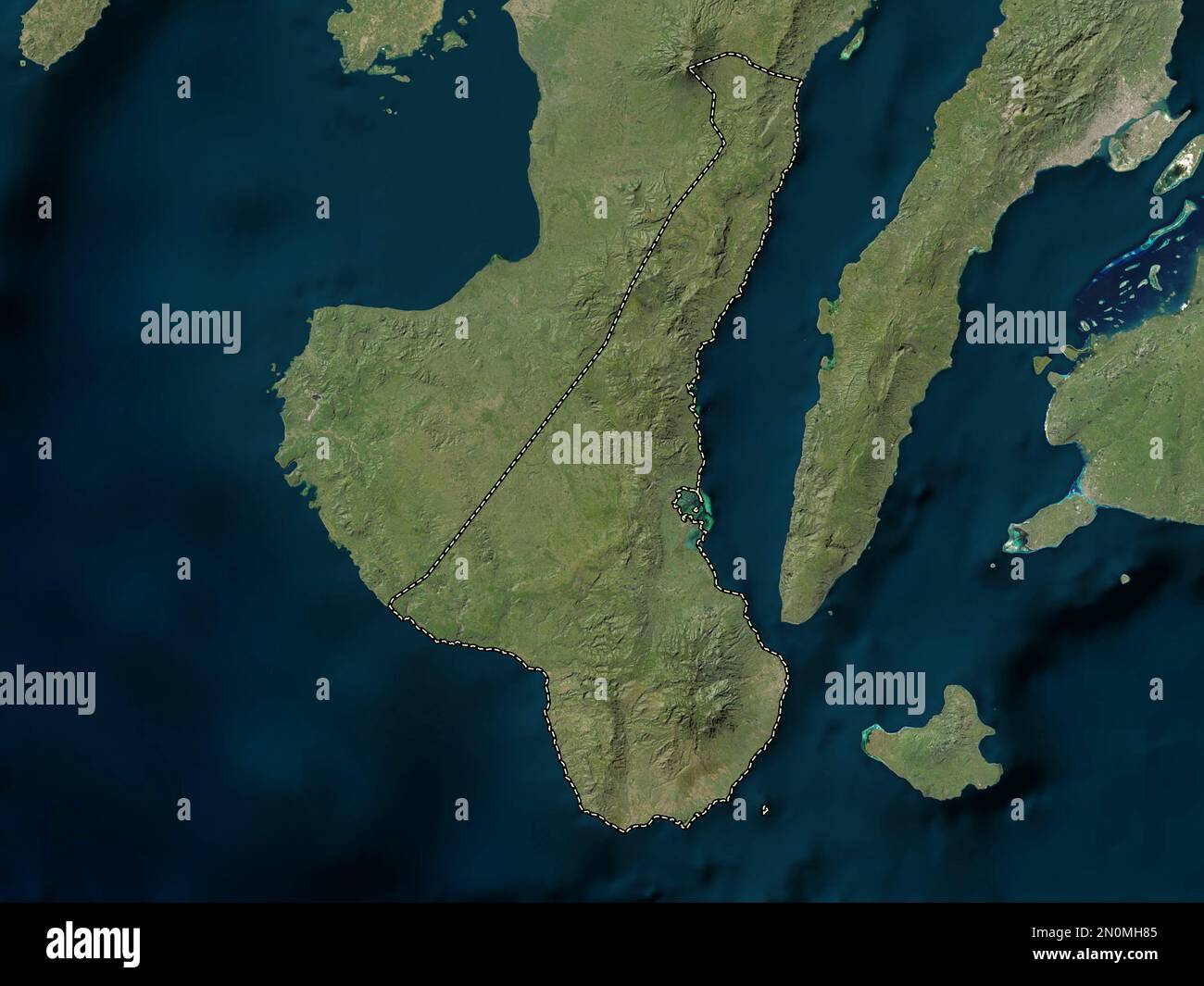 clear map of negros oriental