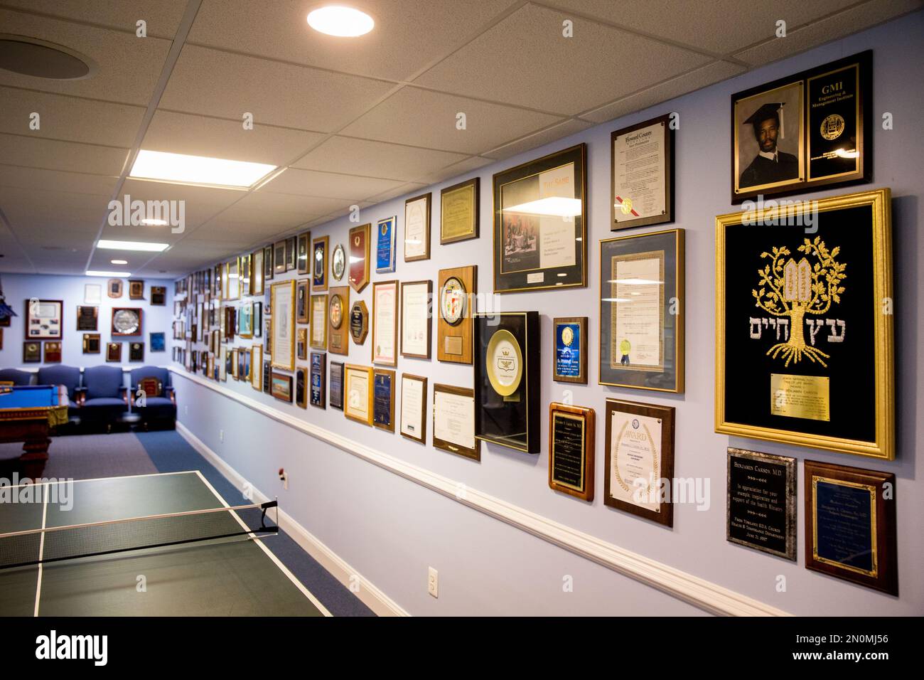 A graduation photograph of Republican presidential candidate Dr. Ben ...