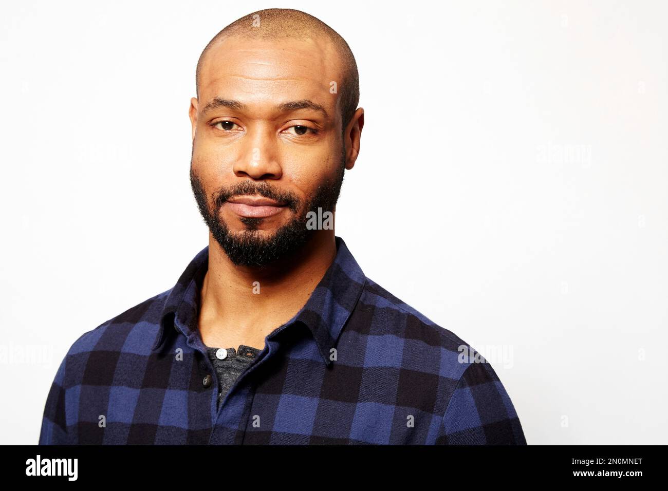 Isaiah Mustafa poses for a portrait on Dec. 7, 2015, in New York ...