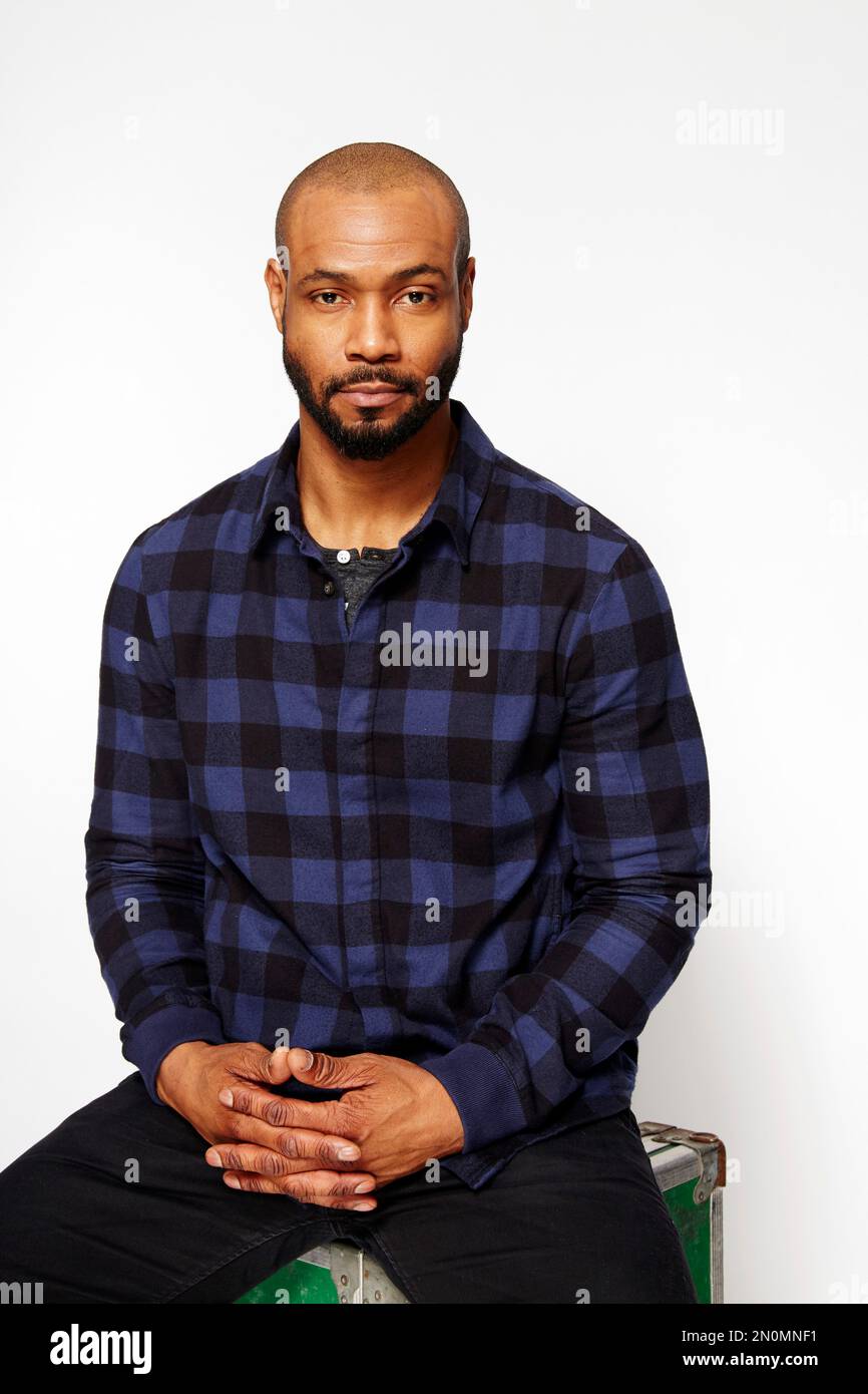 Isaiah Mustafa poses for a portrait on Dec. 7, 2015, in New York ...