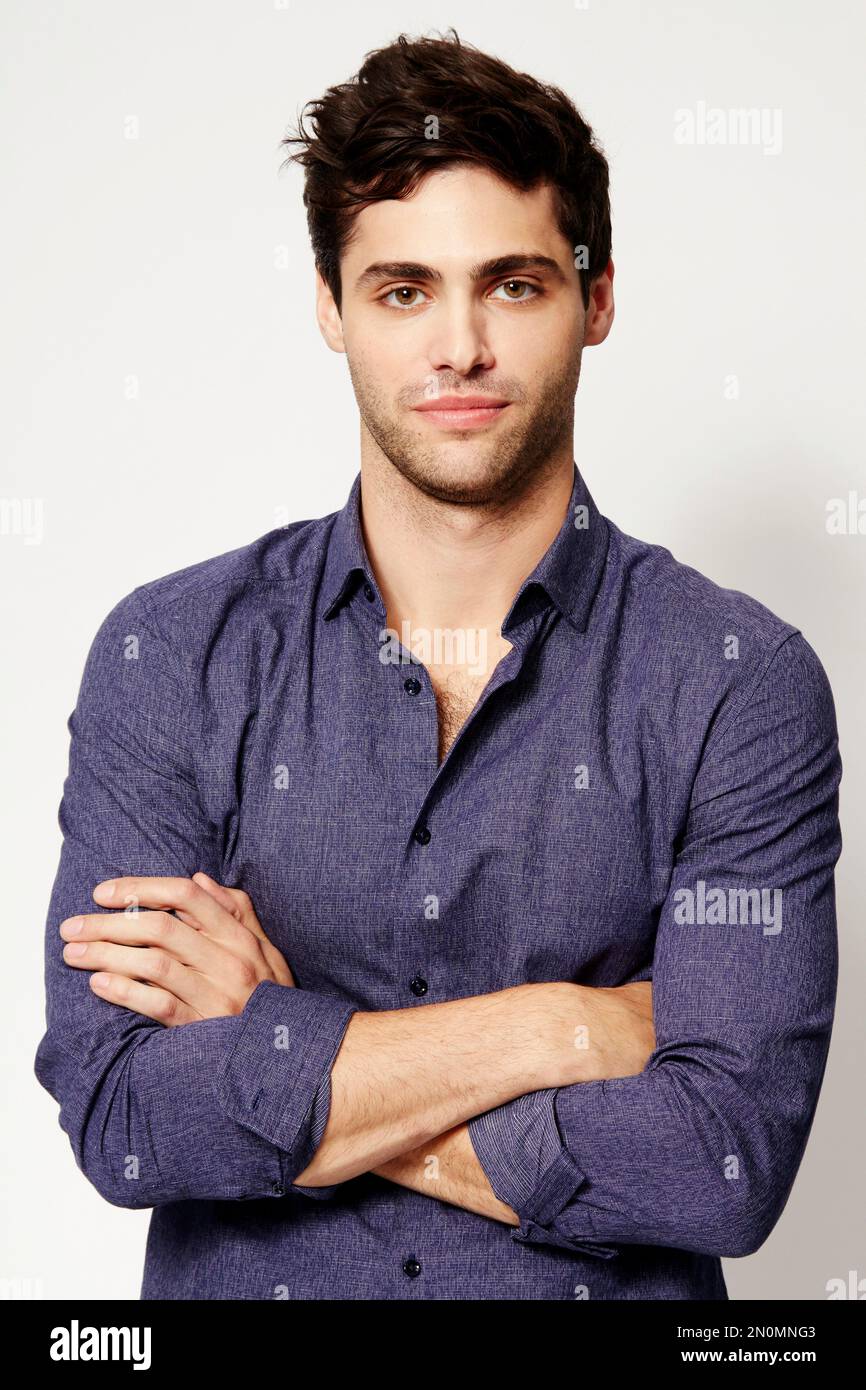 Matthew Daddario poses for a portrait on Dec. 7, 2015, in New York ...