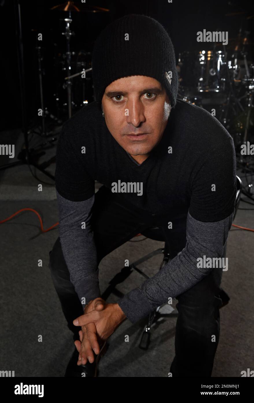 Scott Stapp poses for a portrait at Diamond Sound Studios on Sunday ...