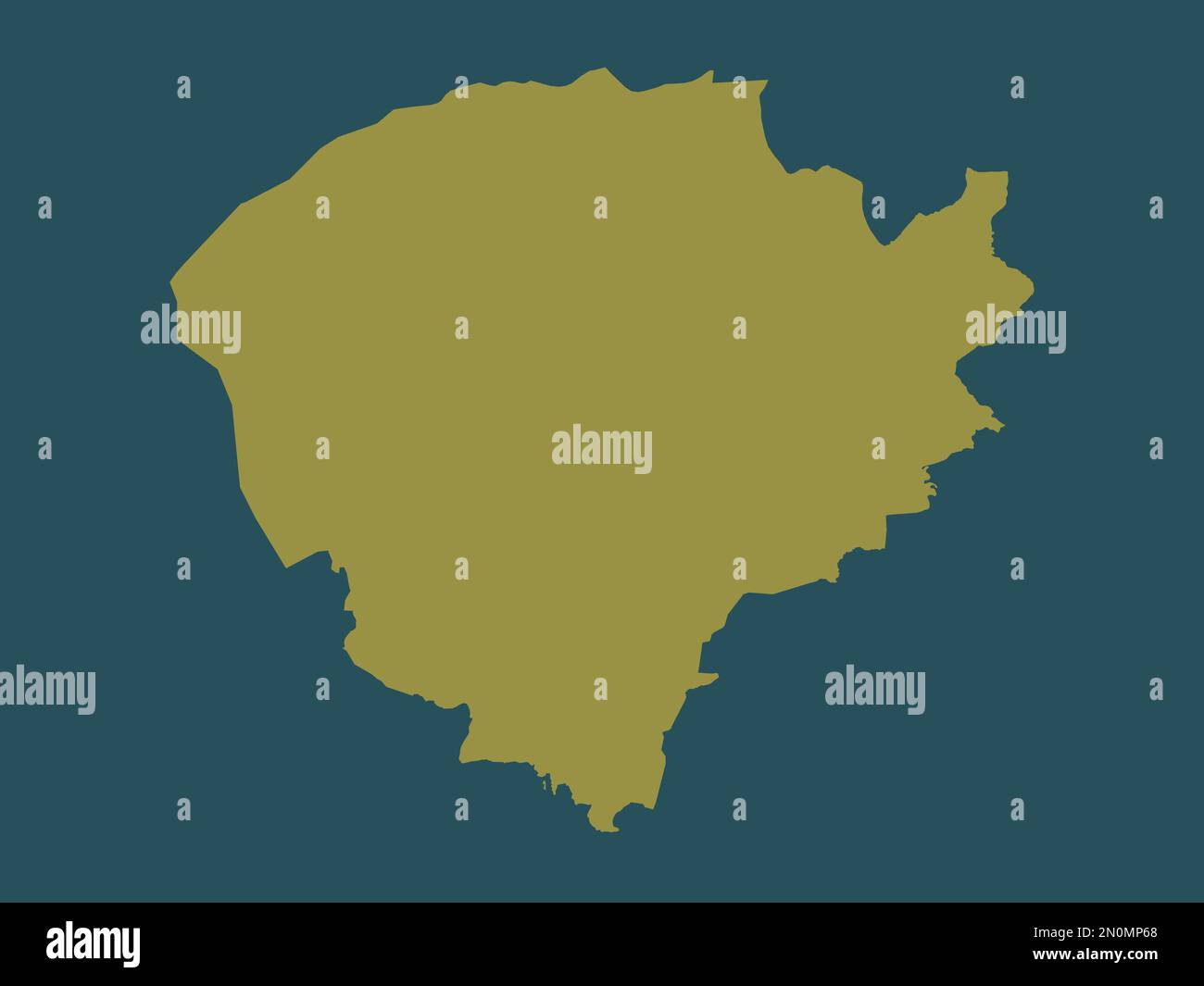 Pampanga, province of Philippines. Solid color shape Stock Photo - Alamy