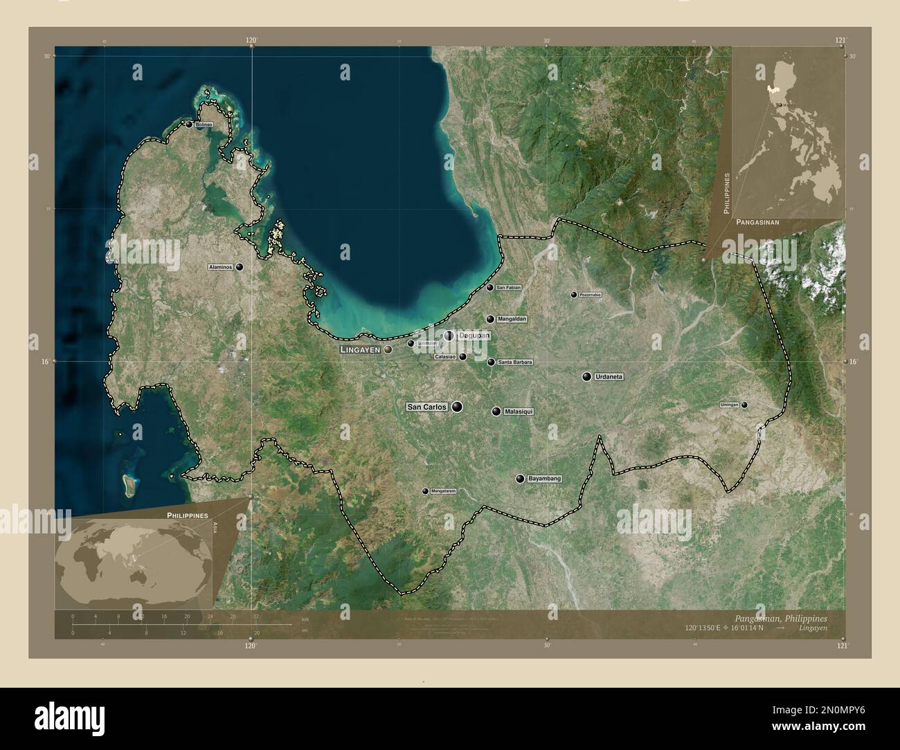 Bolinao Pangasinan Map