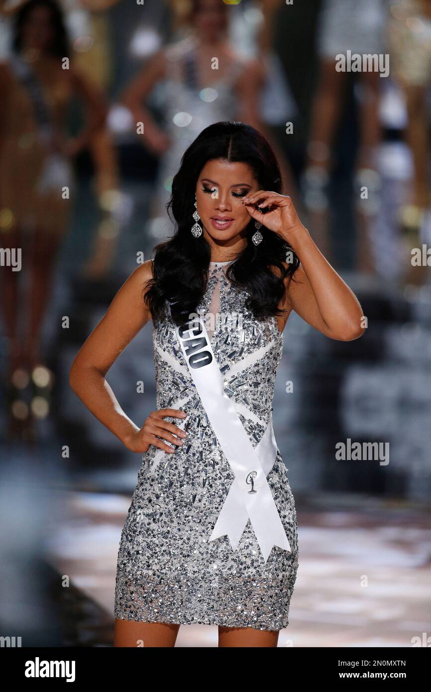 Miss Curacao Kanisha Sluis at the Miss Universe pageant Sunday, Dec. 20 ...