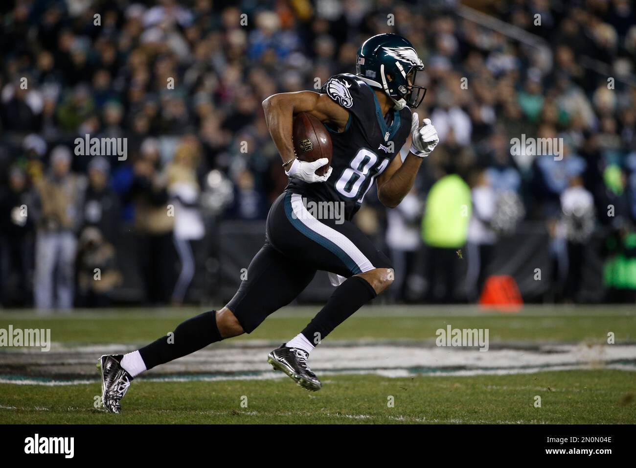 Philadelphia Eagles' Jordan Matthews runs after a catch during the ...