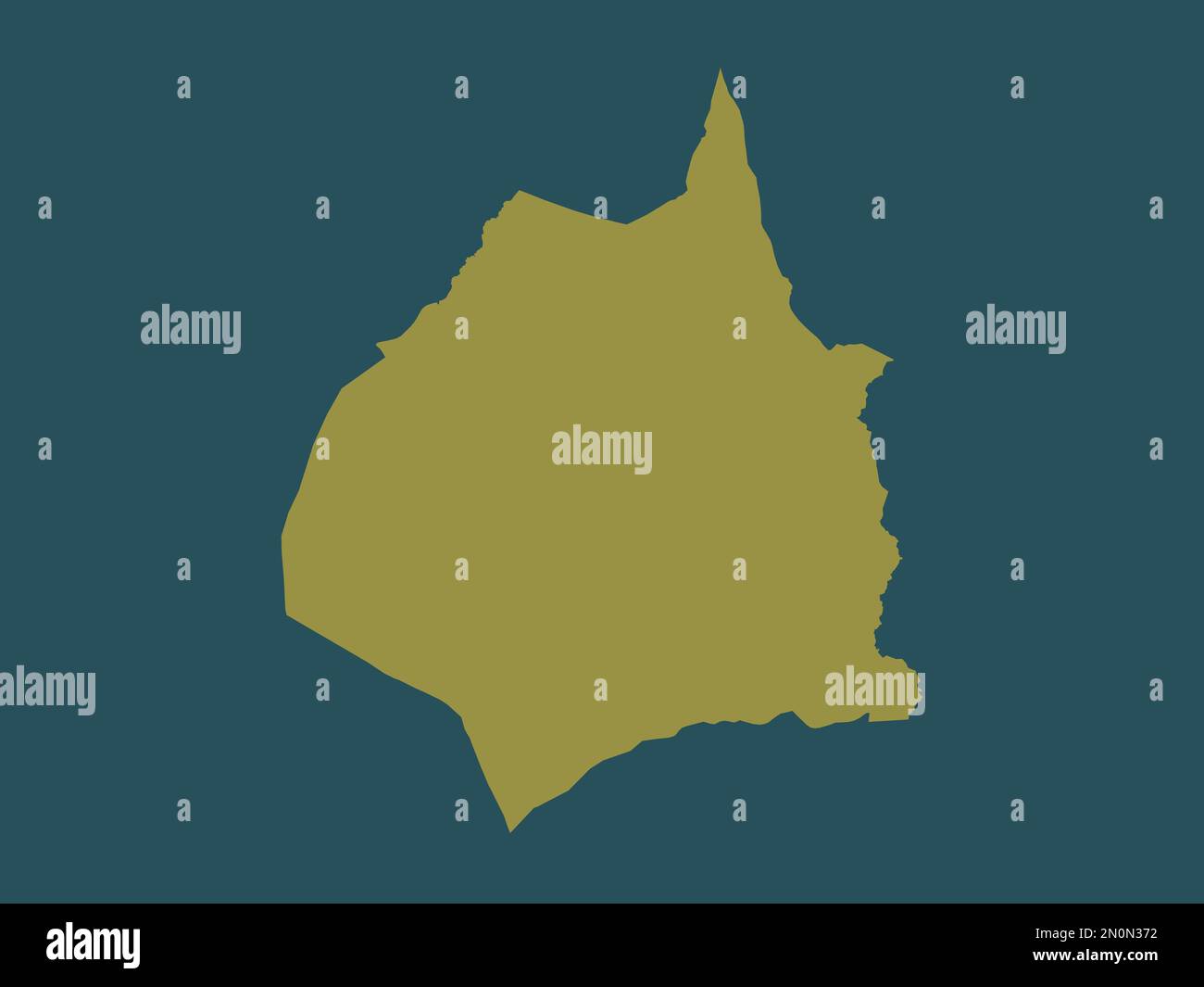 Tarlac, province of Philippines. Solid color shape Stock Photo - Alamy