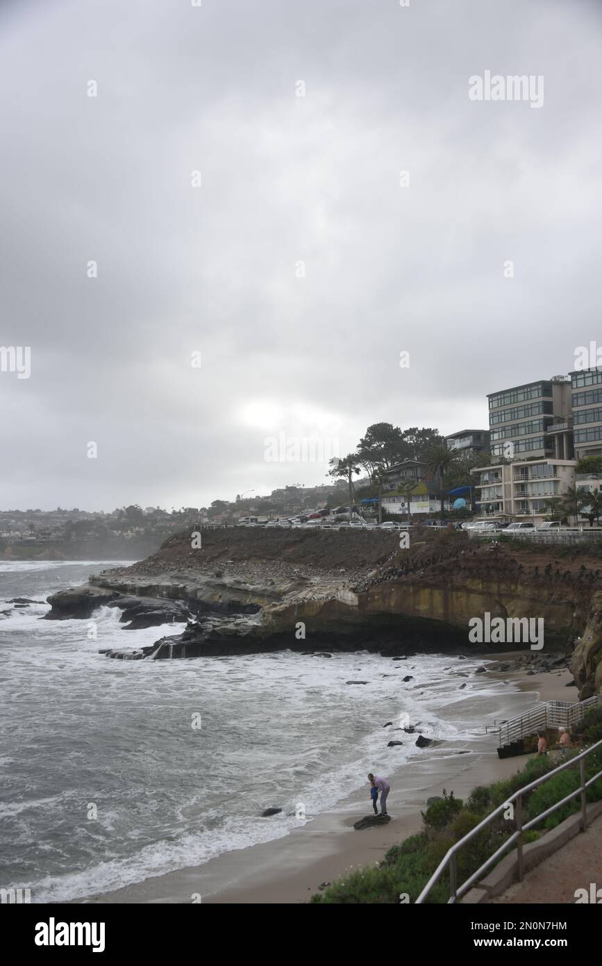 Petite La Jolla Cove is a cove & beach surrounded by cliffs and sea ...