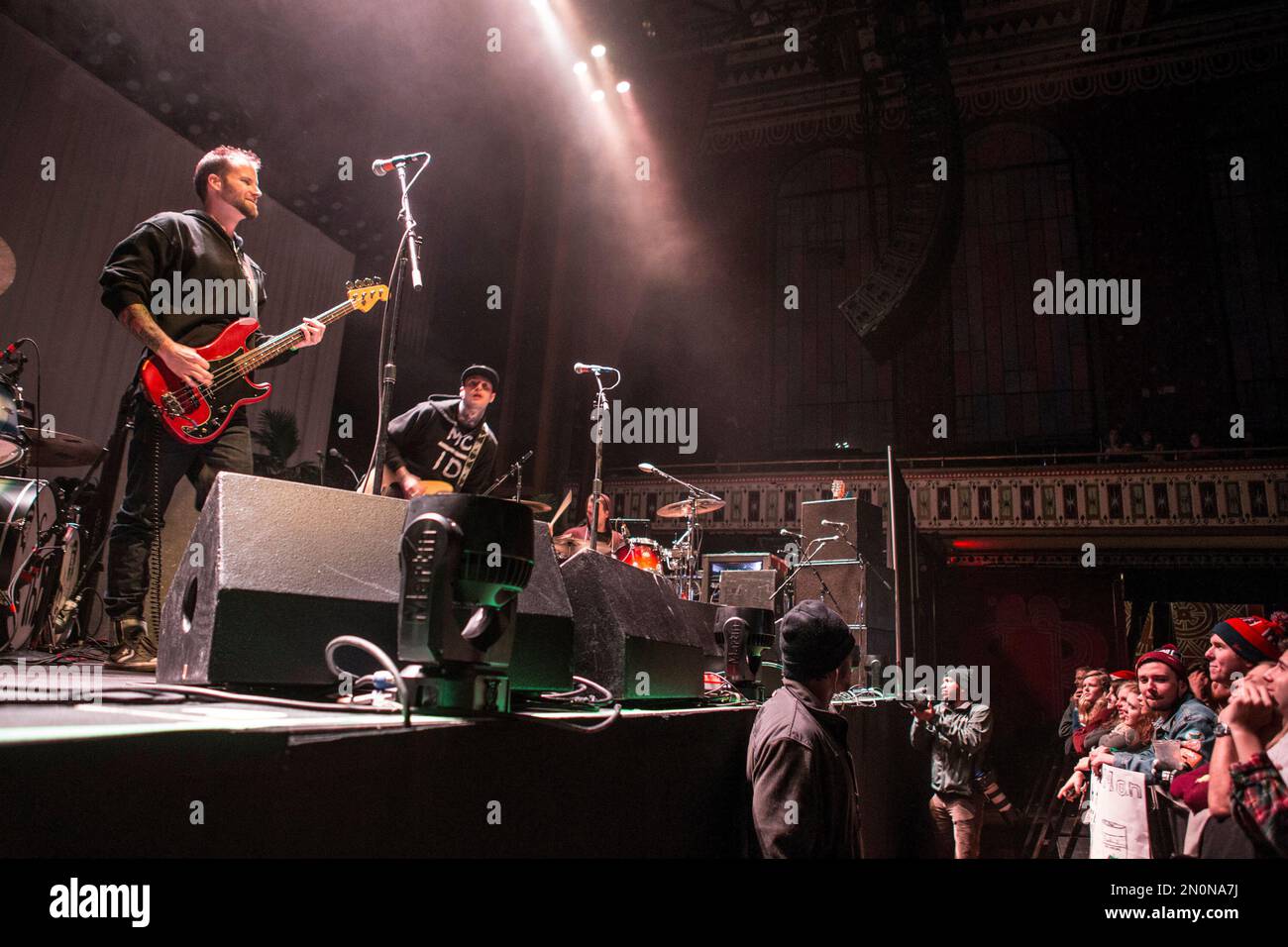 Rich Meyer, Ryan Meyer and Johnny Stevens with Highly Suspect performs ... Rich Meyer, Ryan Meyer and Johnny Stevens with Highly Suspect performs ...