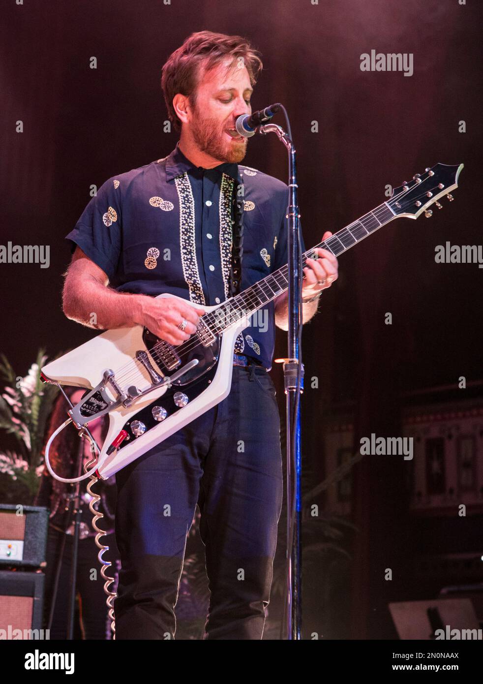 Dan Auerbach with The Arcs performs during the Radio 105.7 Holiday Spectacular at the Tabernacle ...