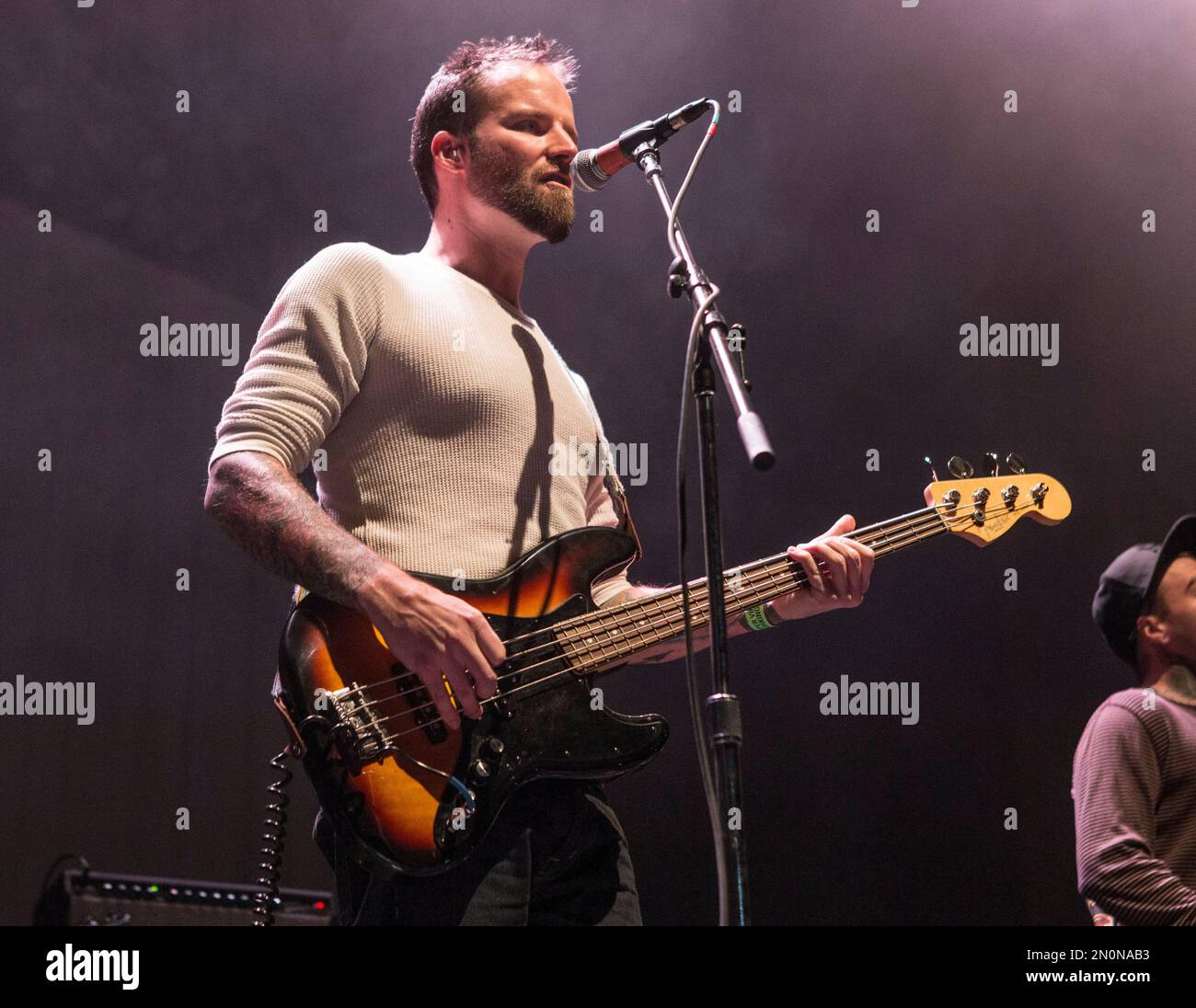 Johnny Stevens with Highly Suspect performs during the Radio 105.7 ...