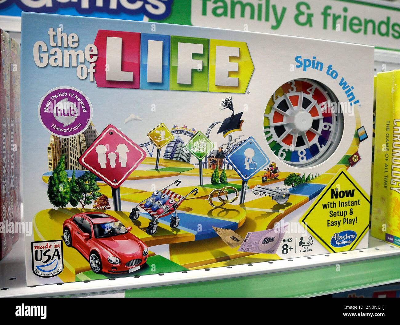 FILE - In this Wednesday, Nov. 11, 2015 file photo, the Hasbro board ...