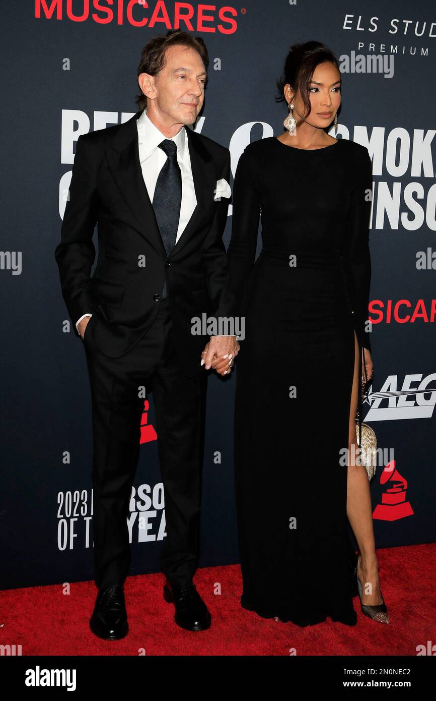 Los Angeles, CA. 3rd Feb, 2023. John Branca, Kamini Chin Loy at ...