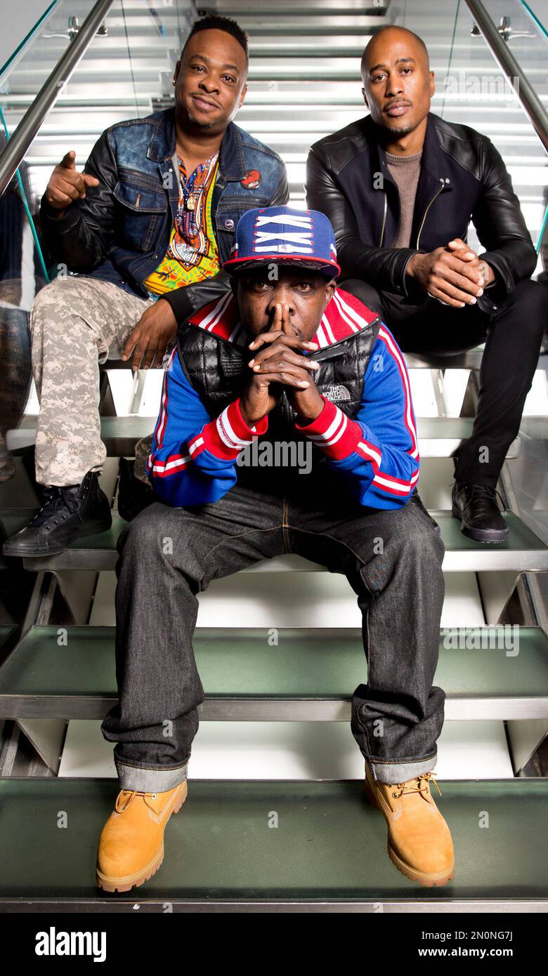 Jarobi White, from left, Malik Isaac Taylor aka Phife Dawg and Ali ...