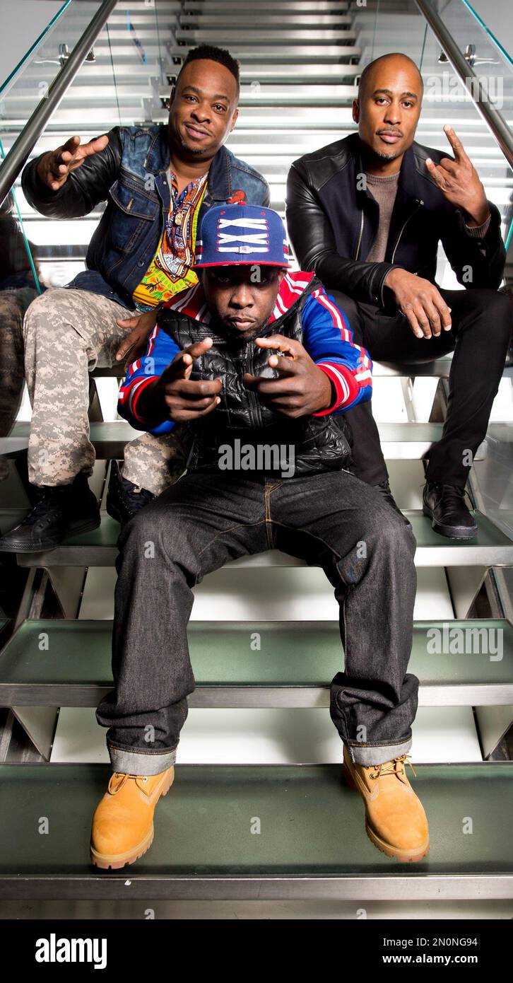 Jarobi White, from left, Malik Isaac Taylor aka Phife Dawg and Ali ...