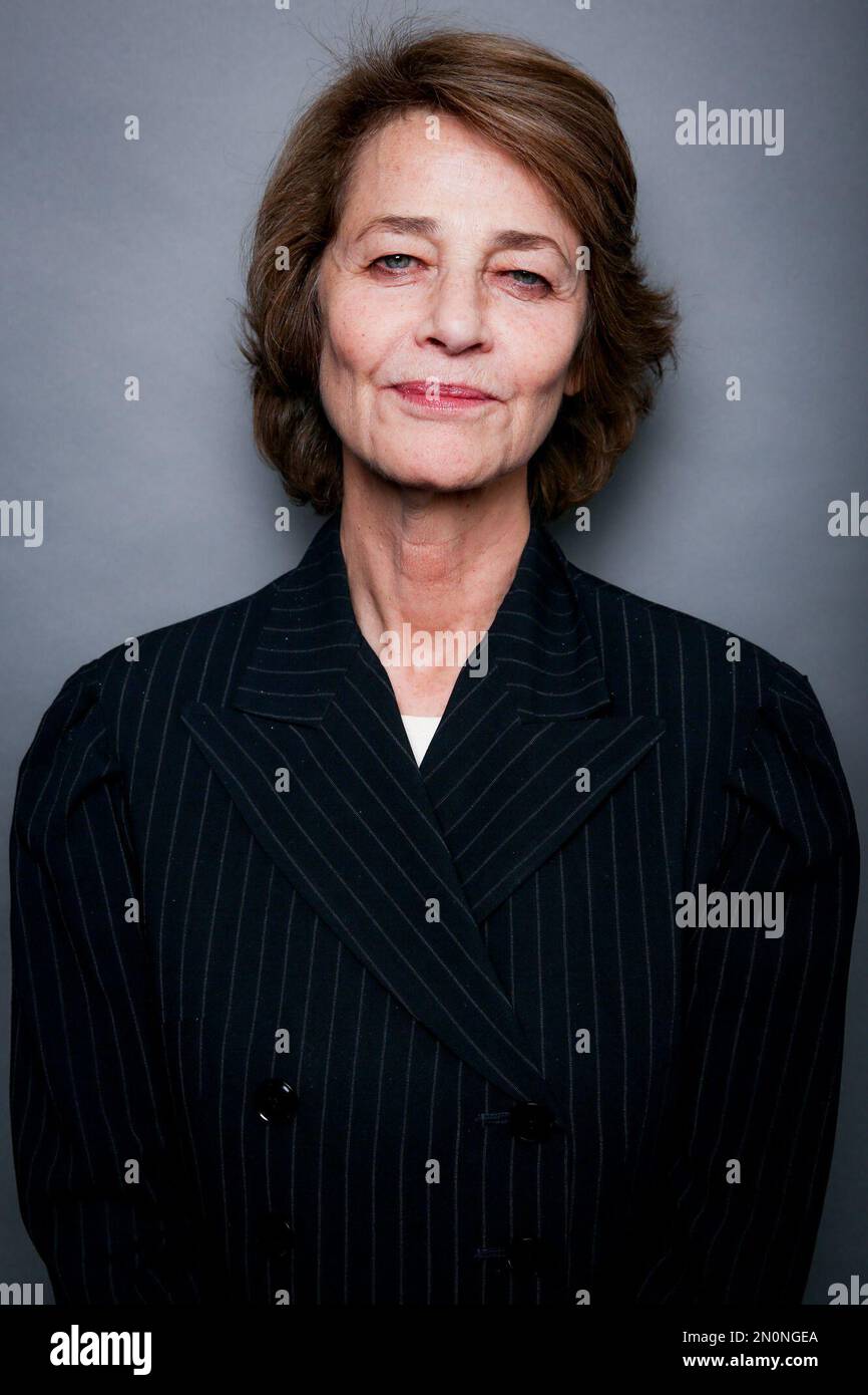 Charlotte Rampling poses for a portrait on Wednesday, Nov. 11, 2015, in ...