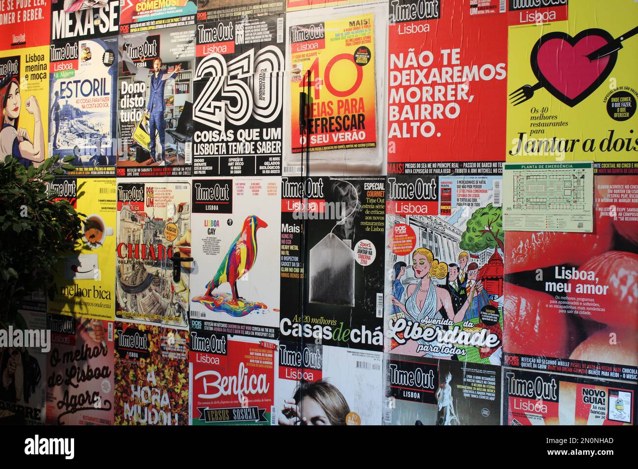 Flyer wall hi-res stock photography and images - Alamy
