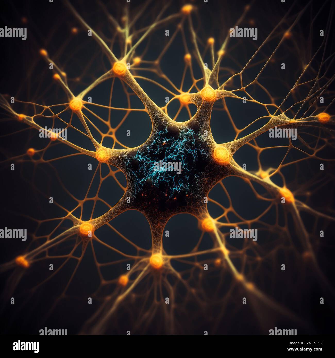 Human Cells 3d Neural Connections Cellular Therapy Science