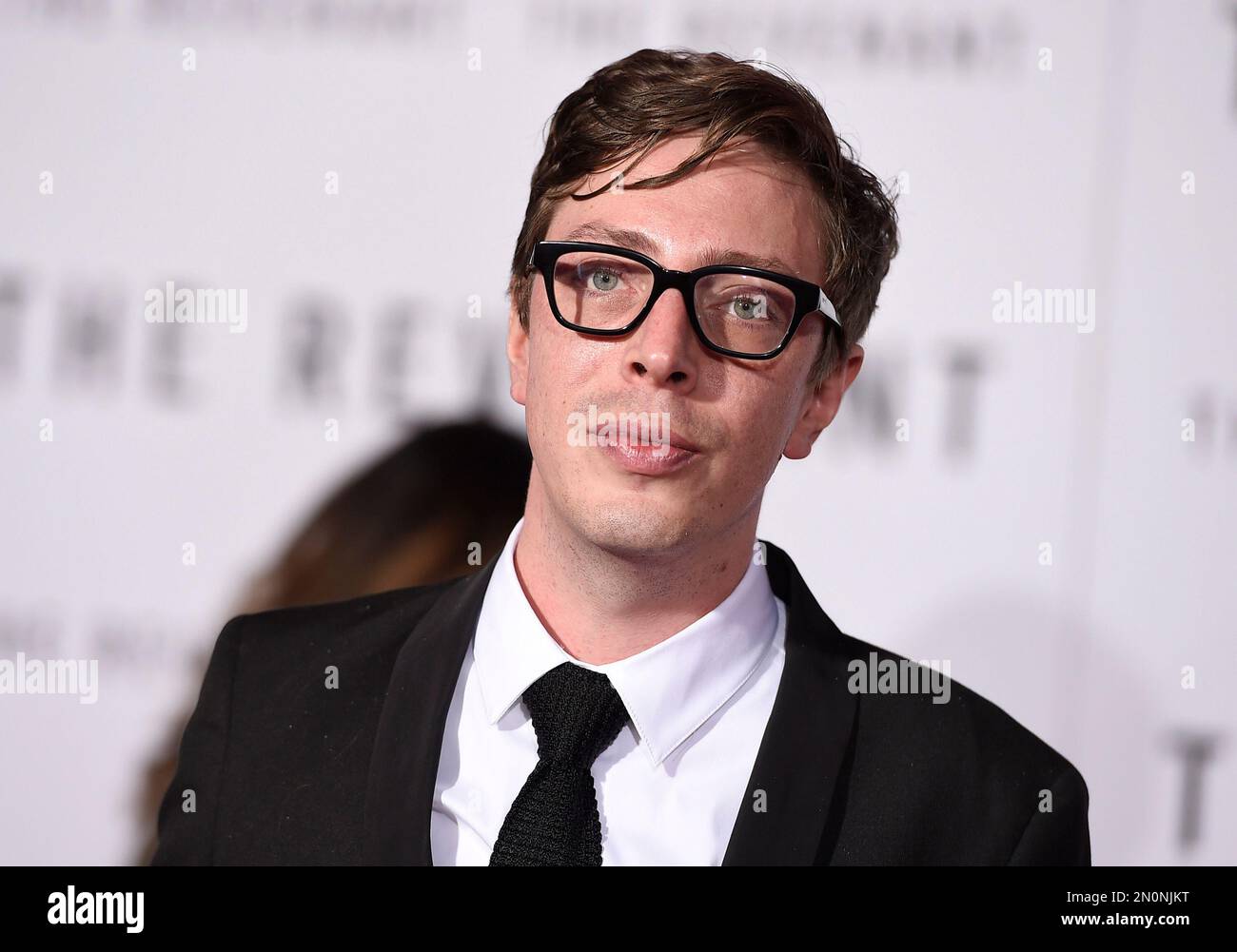 Joshua Burge arrives at the world premiere of "The Revenant" at the TCL ...