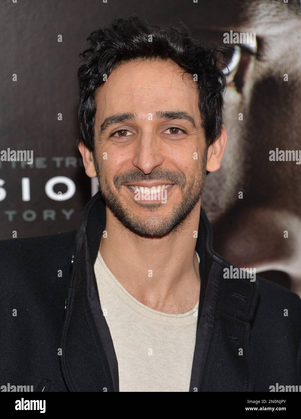 Amir Arison attends a special screening of "Concussion" at the AMC ...