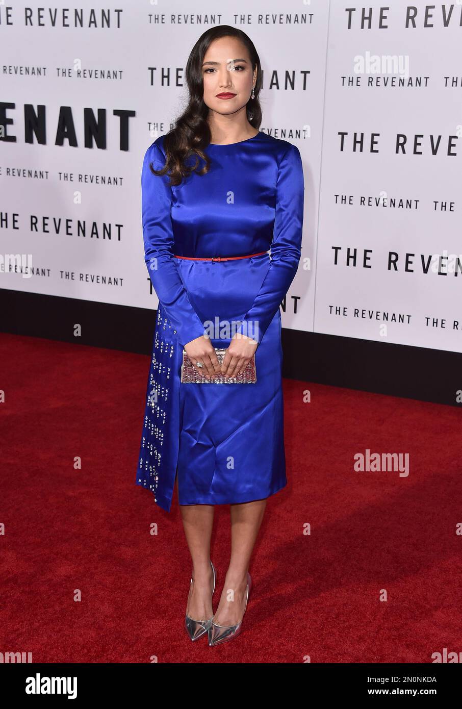 Grace Dove arrives at the world premiere of "The Revenant" the TCL ...