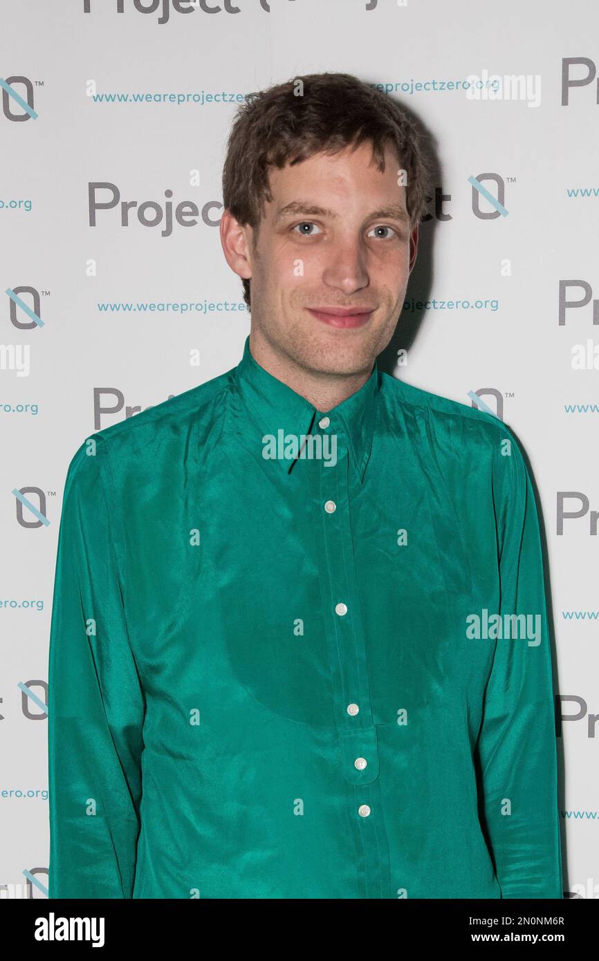 James Jagger poses for photographers upon arrival at the Project 0 Wave ...
