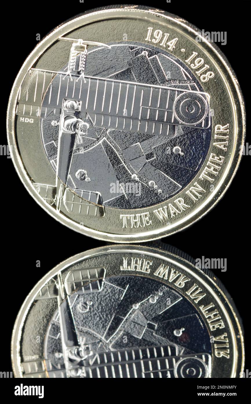 100th anniversary ww1 coin hi-res stock photography and images - Alamy