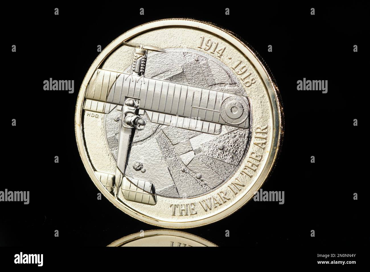 2017 £2 coin commemorating 100th anniversary of the First World War ...