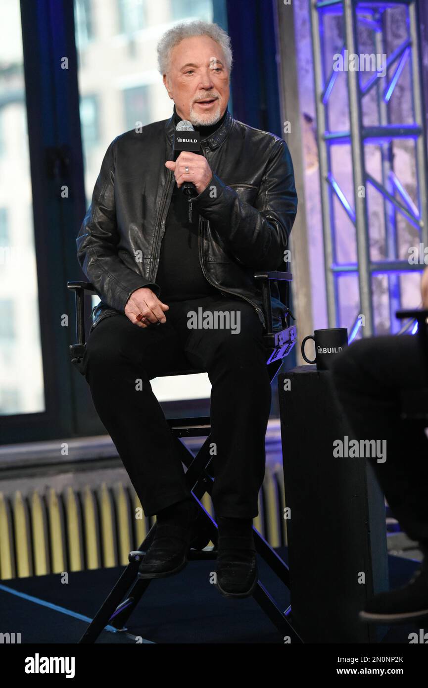 Singer Tom Jones participates in AOL's BUILD Speaker Series to discuss ...
