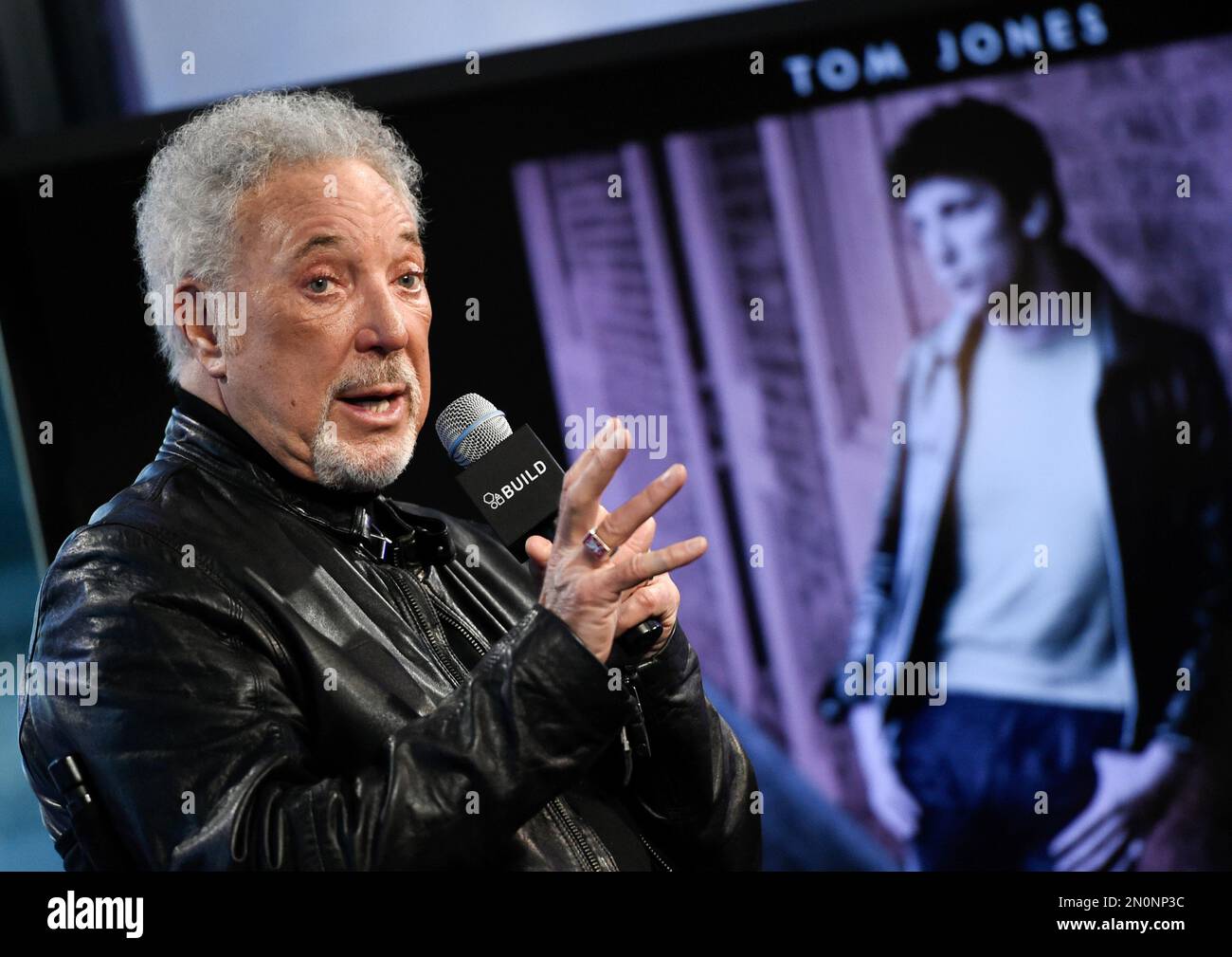 Singer Tom Jones participates in AOL's BUILD Speaker Series to discuss ...