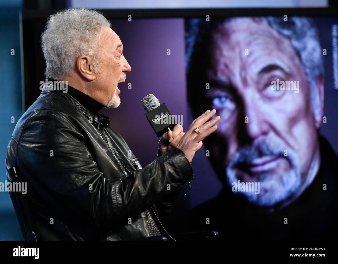 Singer Tom Jones participates in AOL's BUILD Speaker Series to discuss ...
