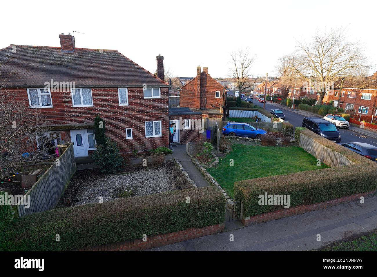 30 East Drive in Pontefraxt,West Yorkshire. Home to a violent ...