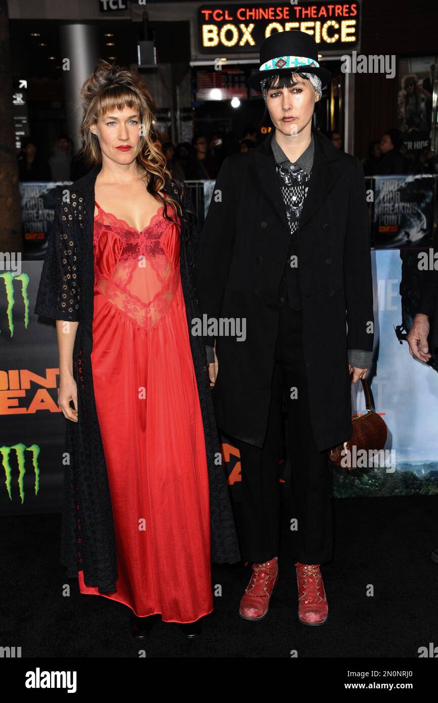Bianca Casady and Sierra Casady of CocoRosie attend the LA Premiere of ...