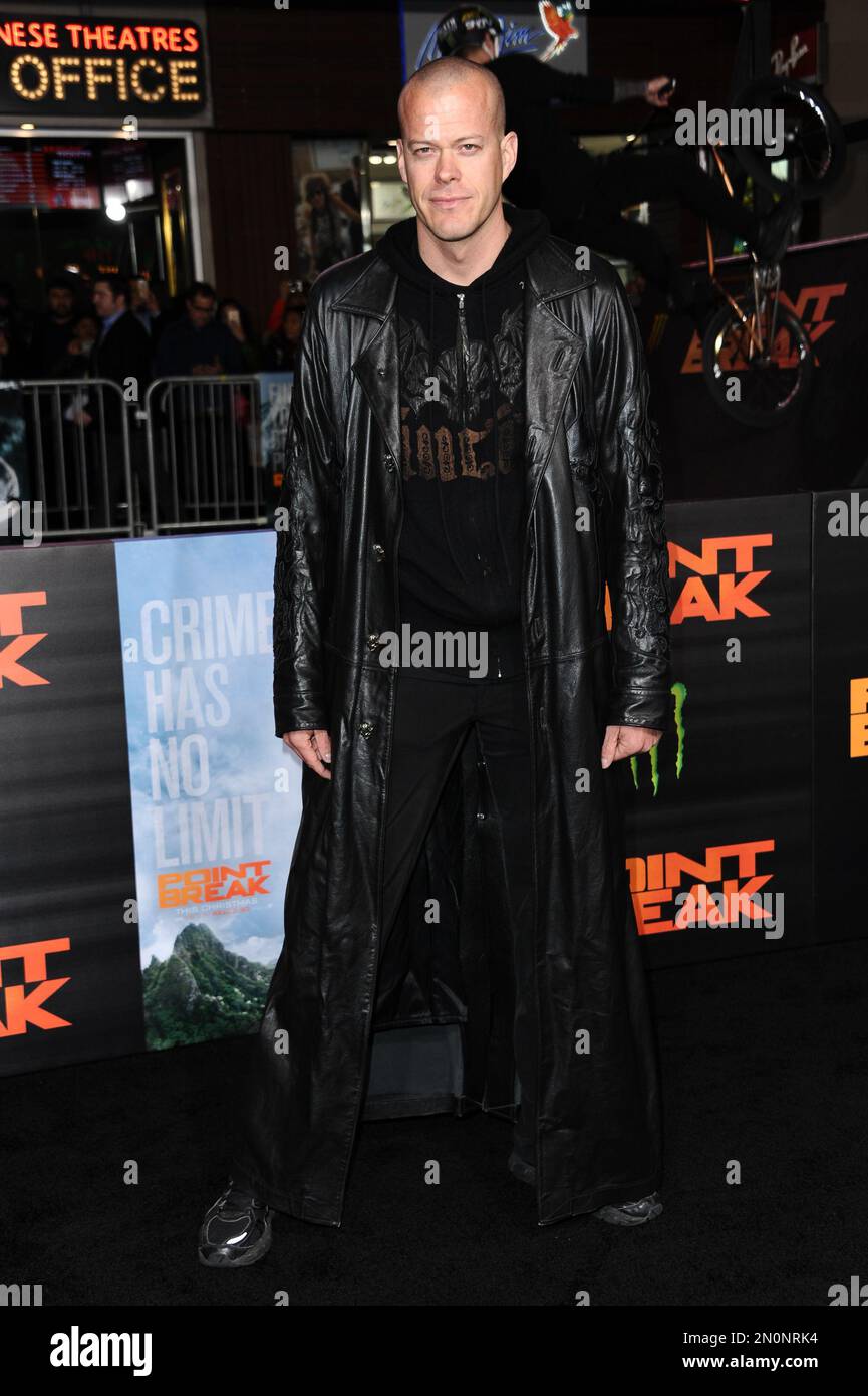 Jeb Corliss attends the LA Premiere of "Point Break" held at TCL ...