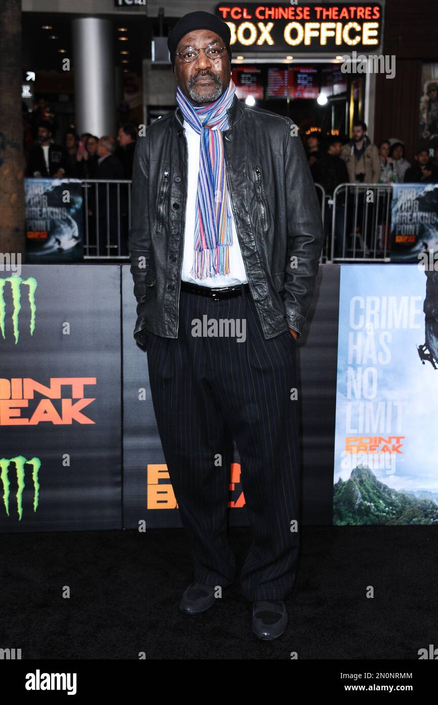 Actor Delroy Lindo attends the LA Premiere of "Point Break" held at TCL ...