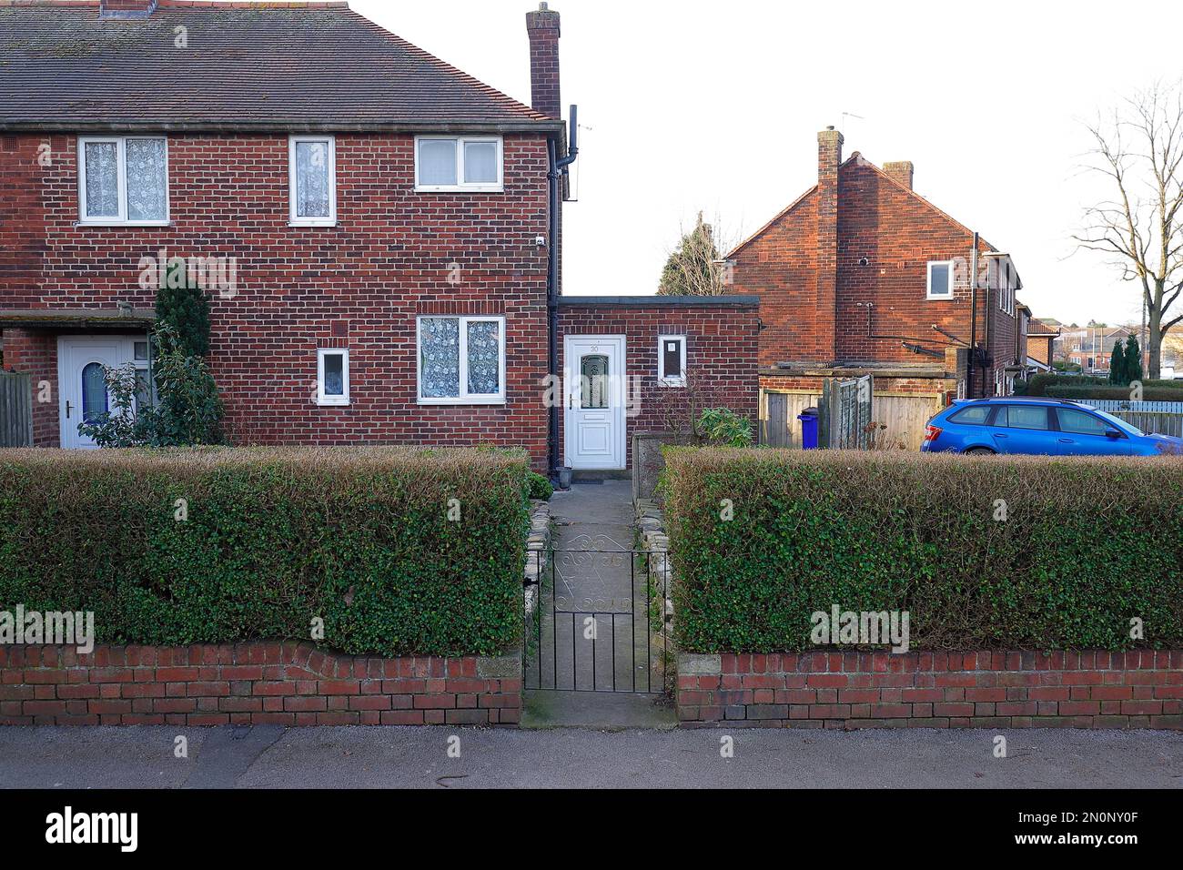 30 East Drive in Pontefraxt,West Yorkshire. Home to a violent ...